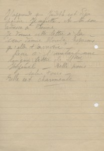 Marie-Albertine ("Moussia") Jürgens an Curd Jürgens, ca. 1946 ...